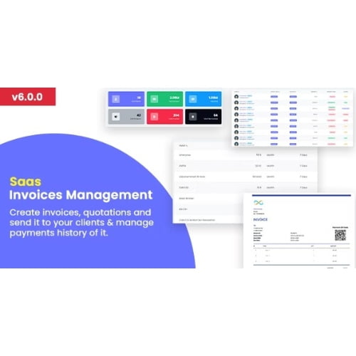 Invoice SaaS Management System – Invoices SaaS / Billing Management / Laravel Invoice Management ...