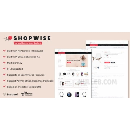 Shopwise – Laravel Ecommerce Multilingual System - Digixcel